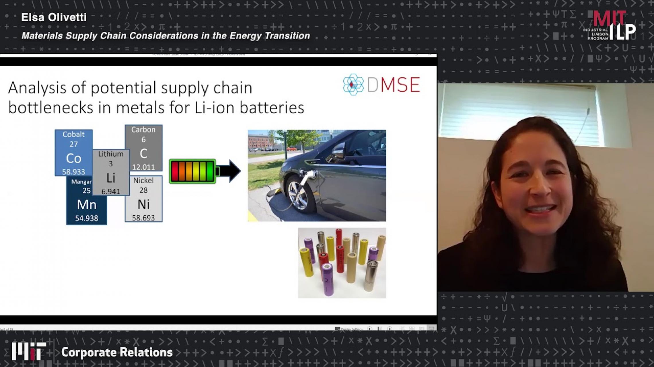 2020 Energy Transitions & Economics - Elsa Olivetti | ILP