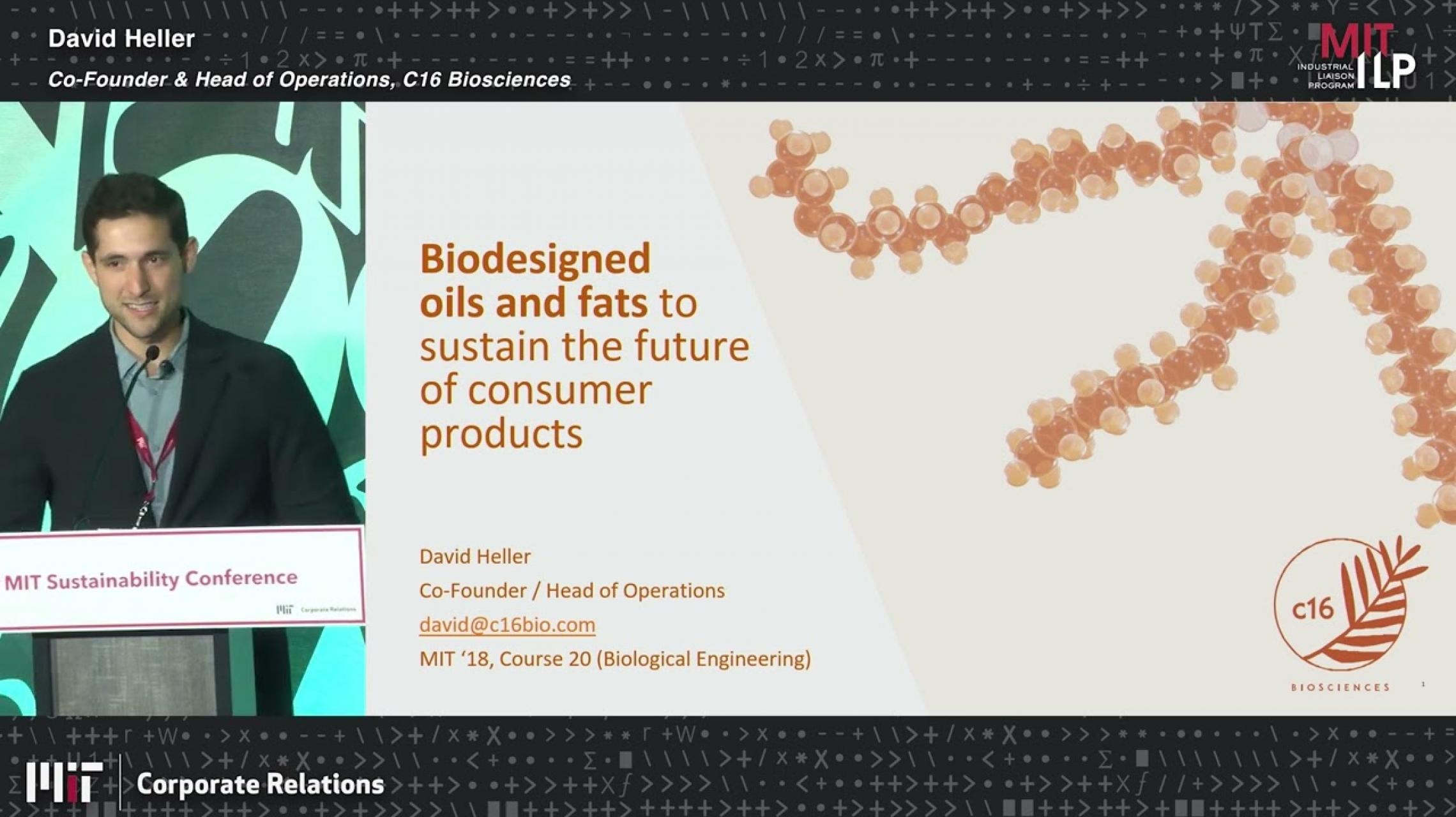 9.20.22-Sustainability-C16-Biosciences | ILP 9.20.22-Sustainability-C16-Biosciences | ILP